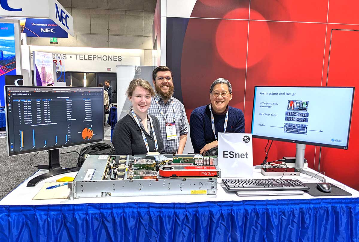 ESnet Team Showcases New Services, Pushes Networking Boundaries at ...